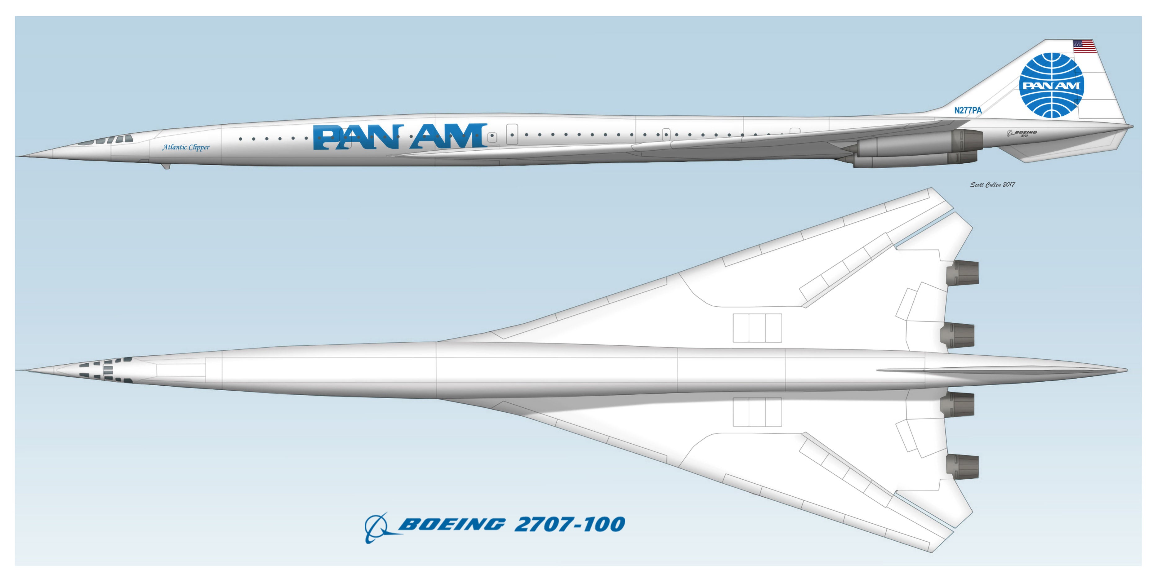 Boeing 2707 SST | Scott Cullen Designs